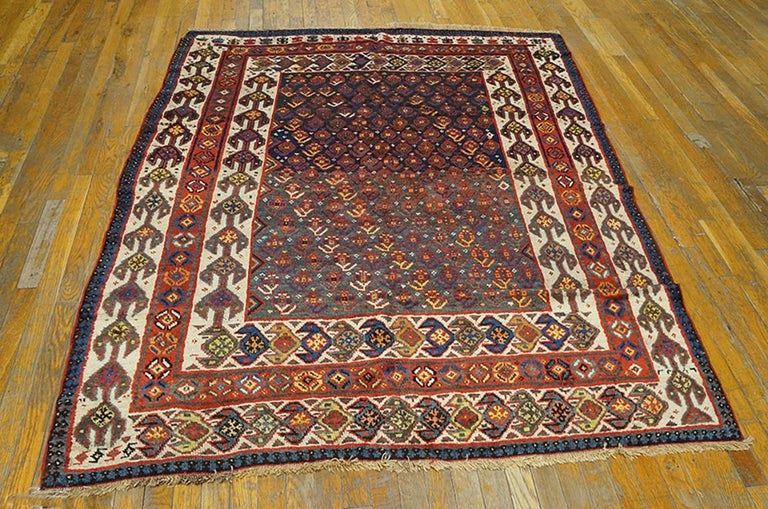 Antique Persian Ghashgaie Rug For Sale at 1stDibs
