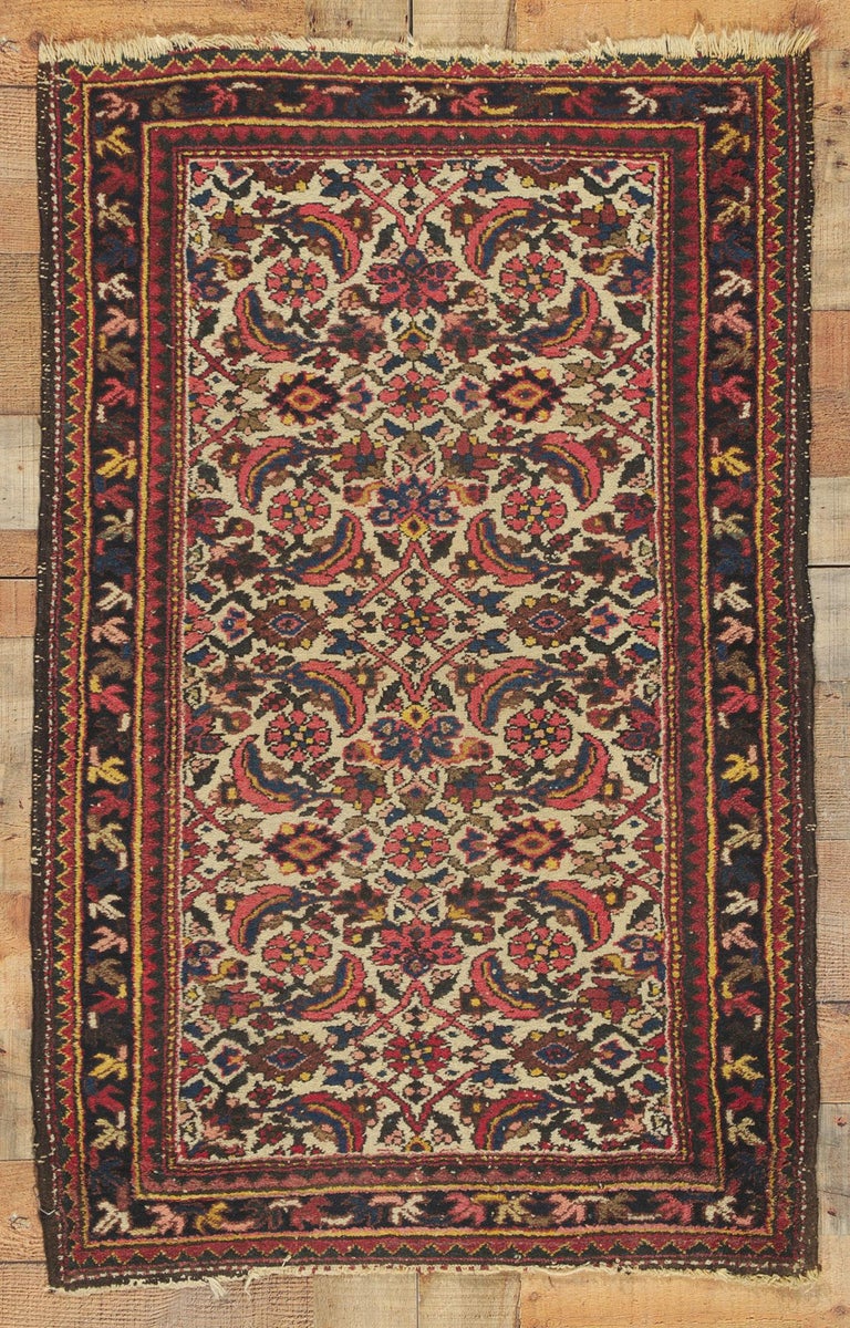 Antique Persian Hamadan Rug For Sale at 1stDibs