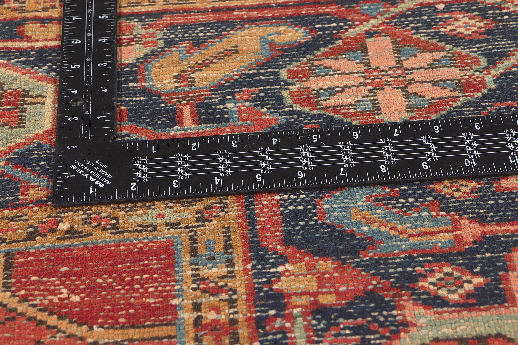 Antique Persian Heriz Rug, Ivy League Prep Meets Perpetually Posh For ...