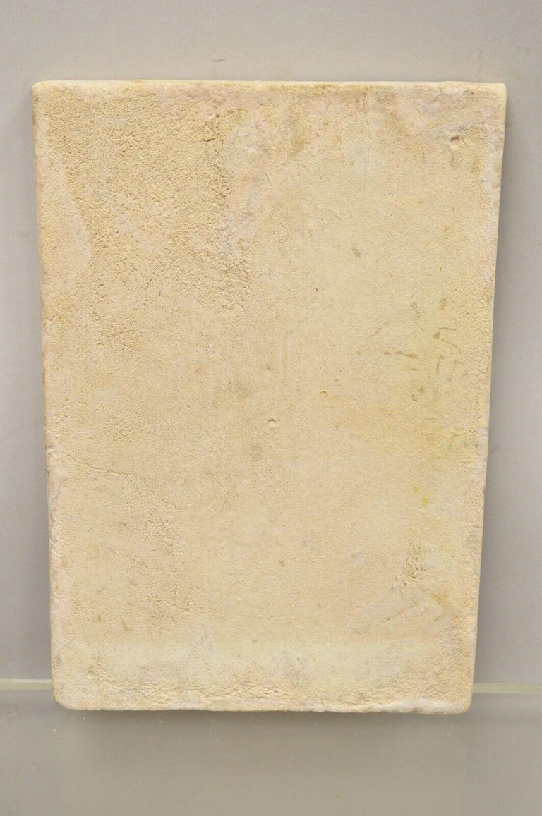 Antique Persian Iznik Qajar Style Ceramic Pottery Tile Phoenix Horse ...