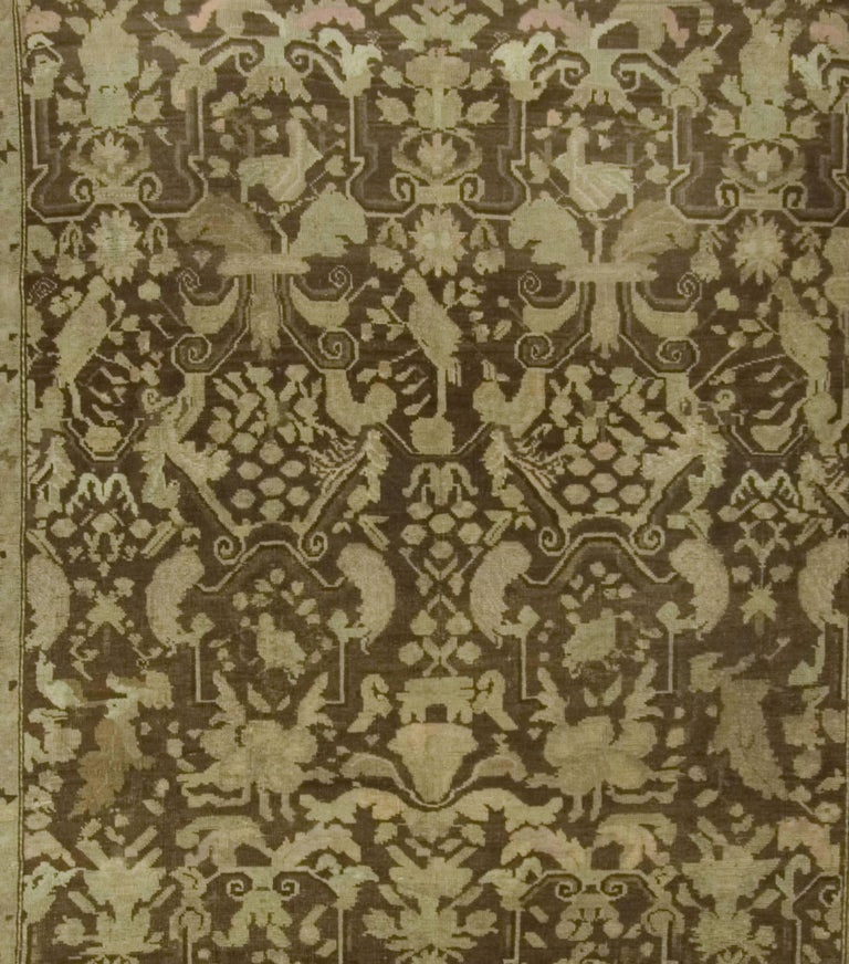 Antique Persian Karabagh Rug One of a Pair, circa 1900 6'6 x 9'2 For ...