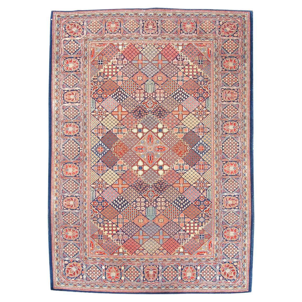 Antique Persian Tapestry Rug, 18th Century For Sale at 1stDibs