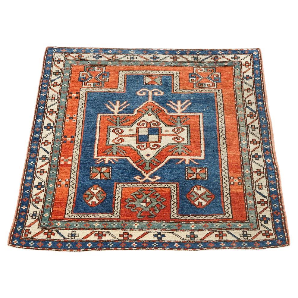 Antique Persian Kazak Rug For Sale at 1stDibs