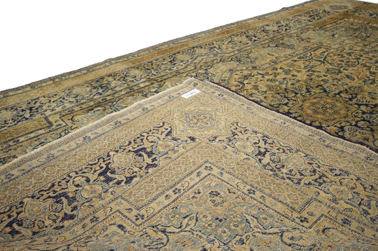 Antique Persian Kerman Area Rug with Hollywood Regency Style, Persian ...