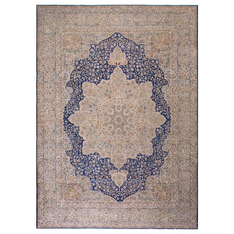Antique Persian Kerman Rug For Sale at 1stDibs | 10 x 13 rug