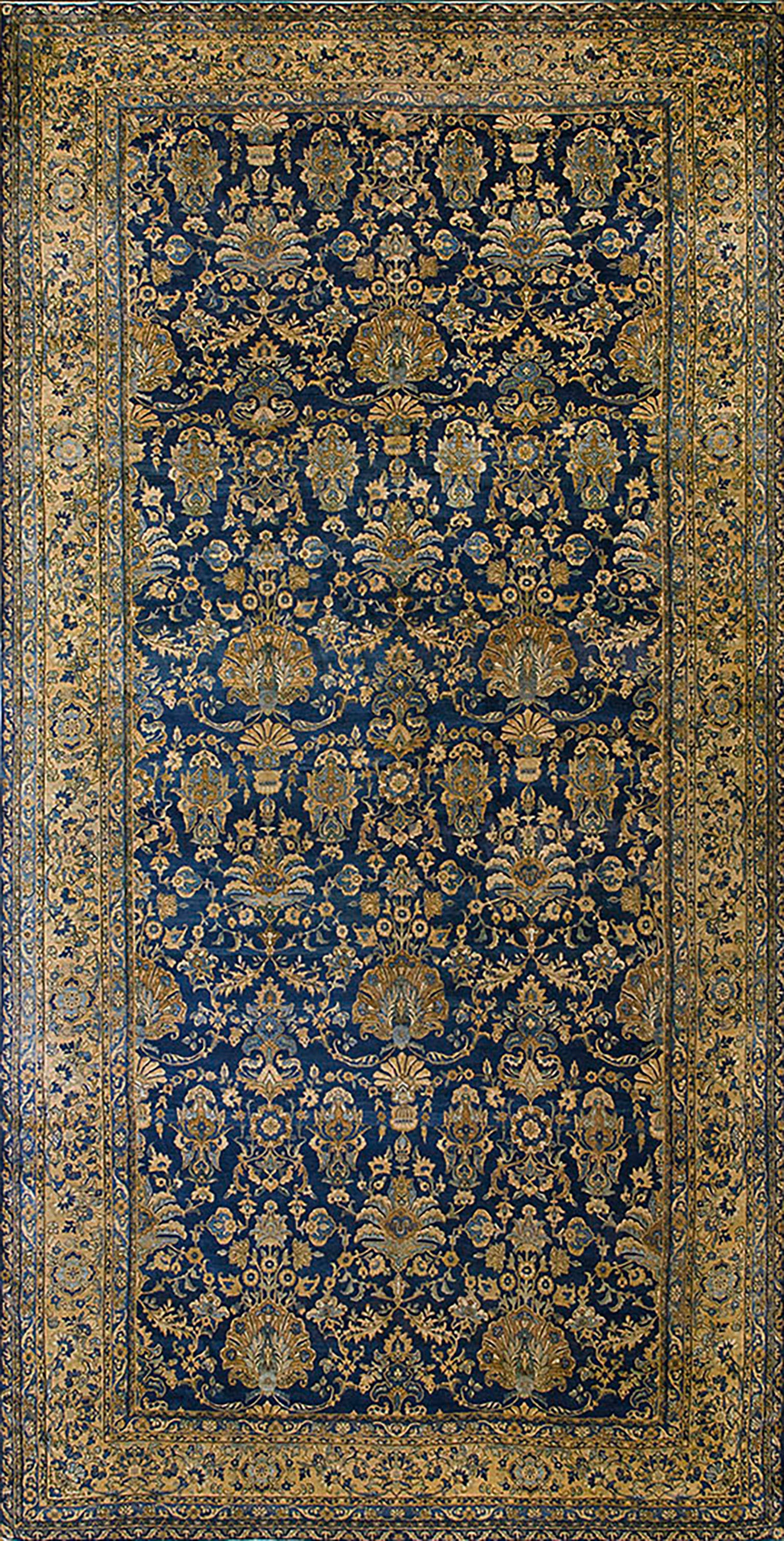 Antique Persian Kerman Rug For Sale at 1stDibs