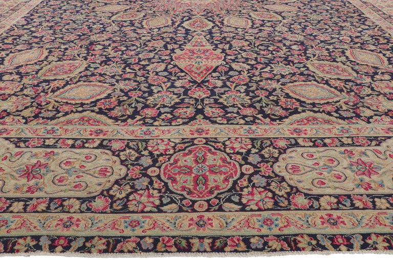 Antique Persian Kerman Rug with The Ardabil Carpet Design For Sale at ...