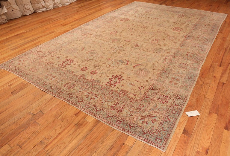Antique Persian Kerman Vase Rug For Sale at 1stDibs