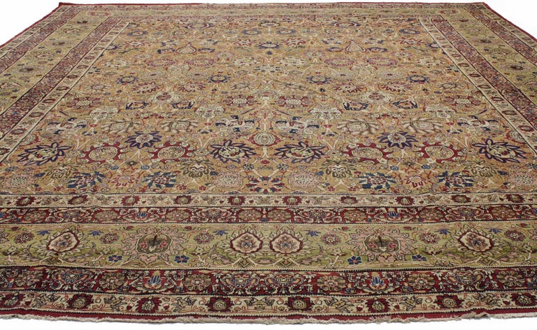 Antique Persian Kermanshah Palace Rug with Old World Arts and Crafts ...