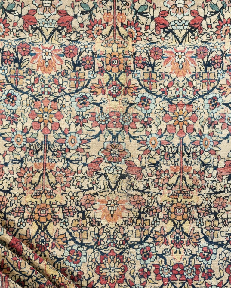 Antique Persian Kirman Rug, circa 1900 8'8 x 13'5 For Sale at 1stDibs ...