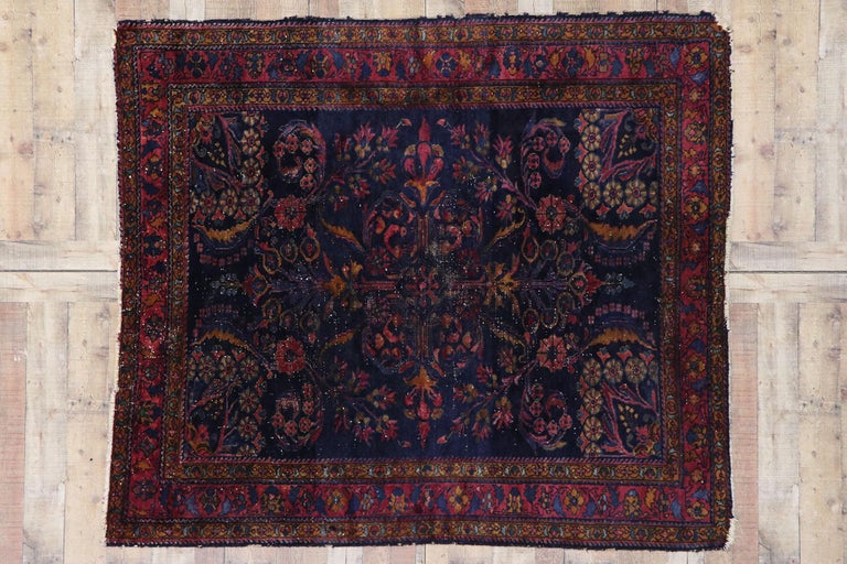 Antique Persian Lilihan Rug with Old World Victorian Renaissance Style ...