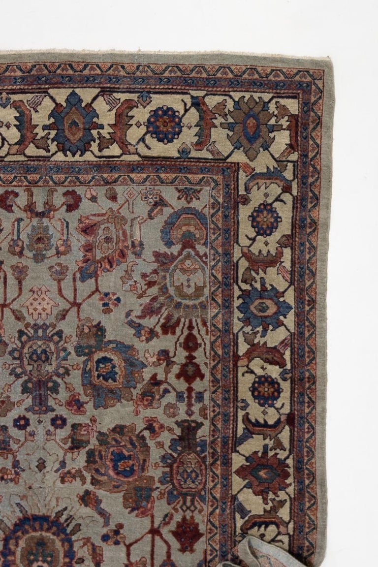 Antique Persian Mahal Rug For Sale at 1stDibs