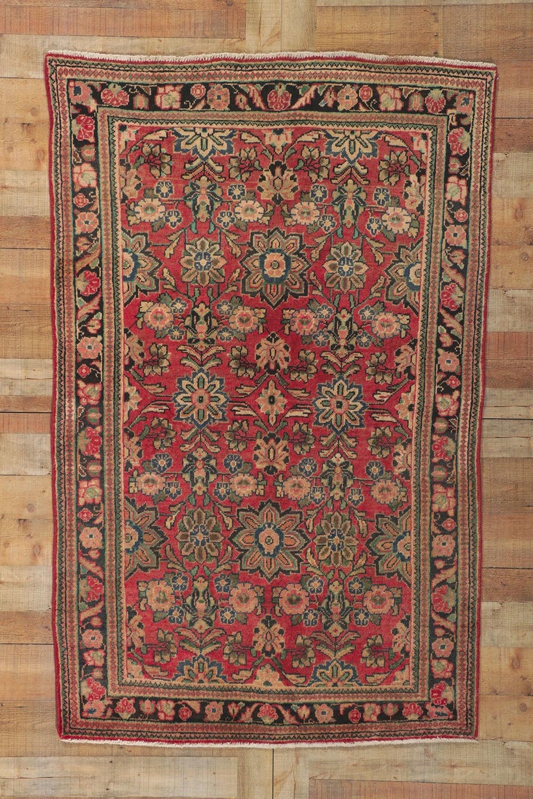 Antique Persian Mahal Rug For Sale at 1stDibs