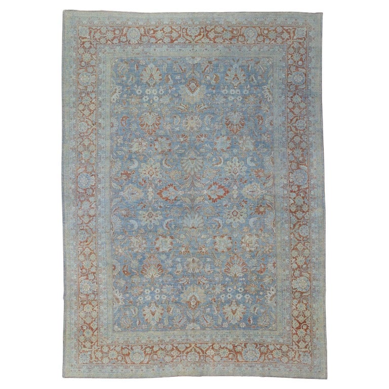 Antique Persian Mahal Rug For Sale at 1stDibs