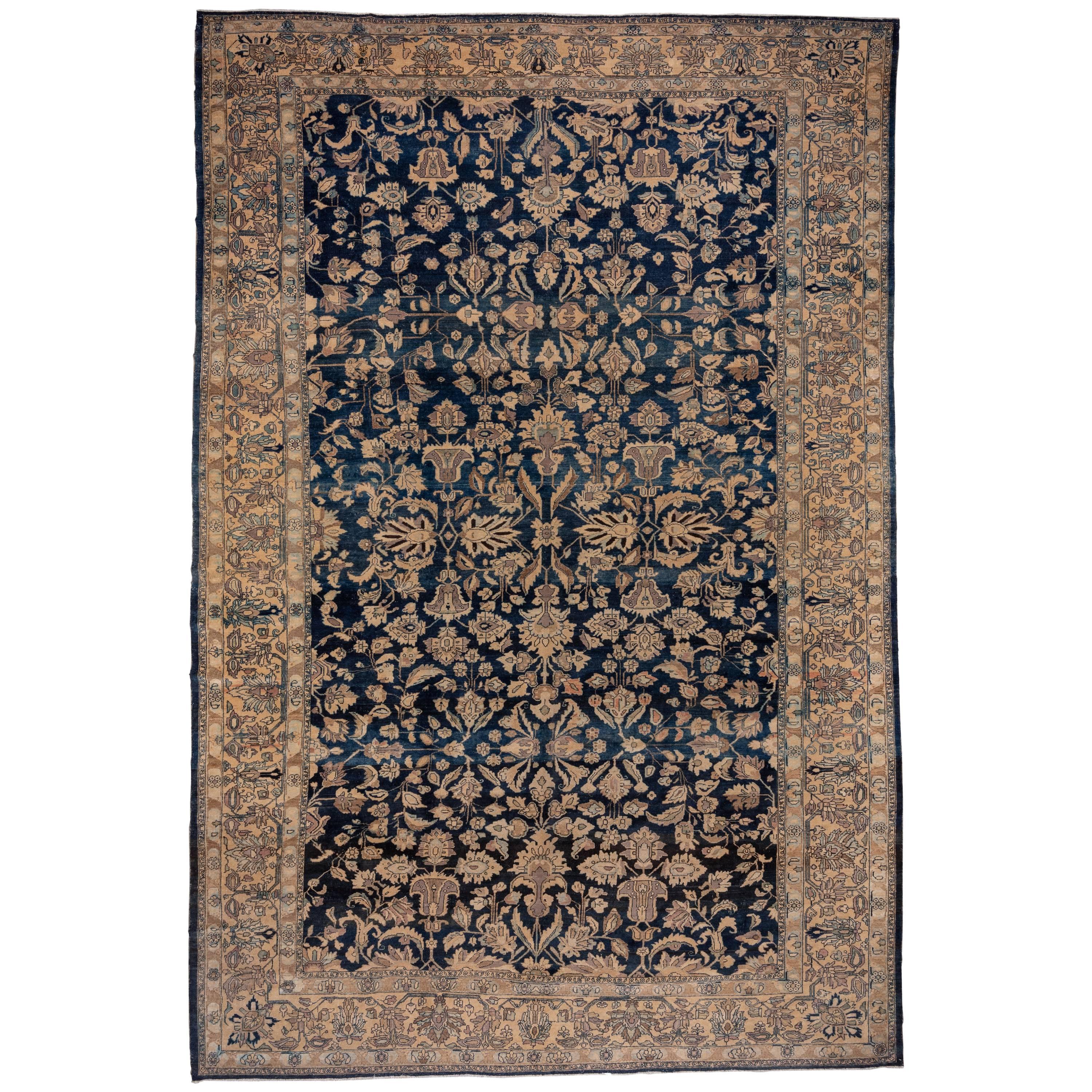 Antique Persian Malayer Carpet For Sale at 1stDibs