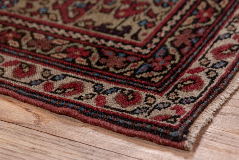 Antique Persian Malayer Gallery Rug with Warm Tones Herati Pattern ...