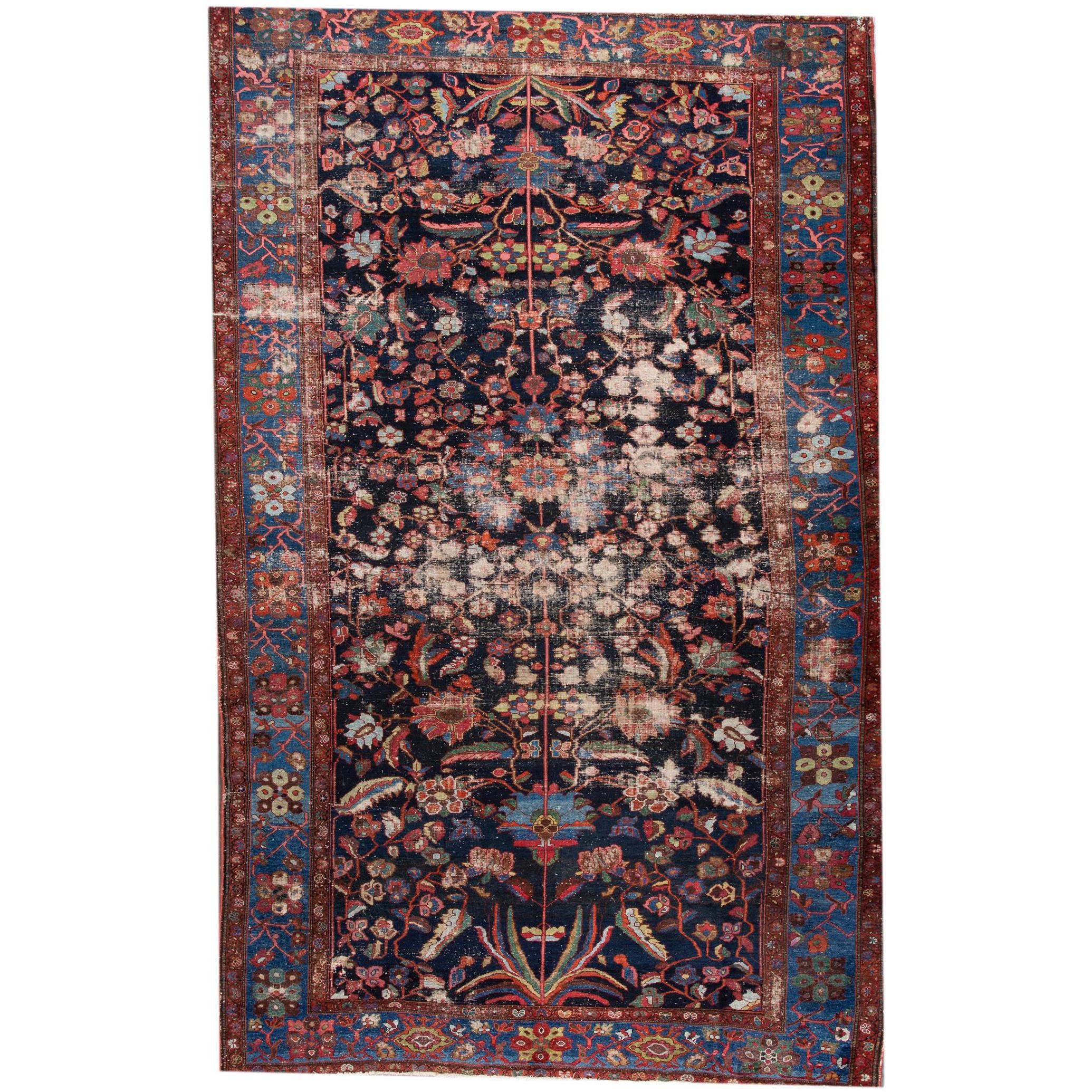 Antique Persian Malayer Rug at 1stDibs