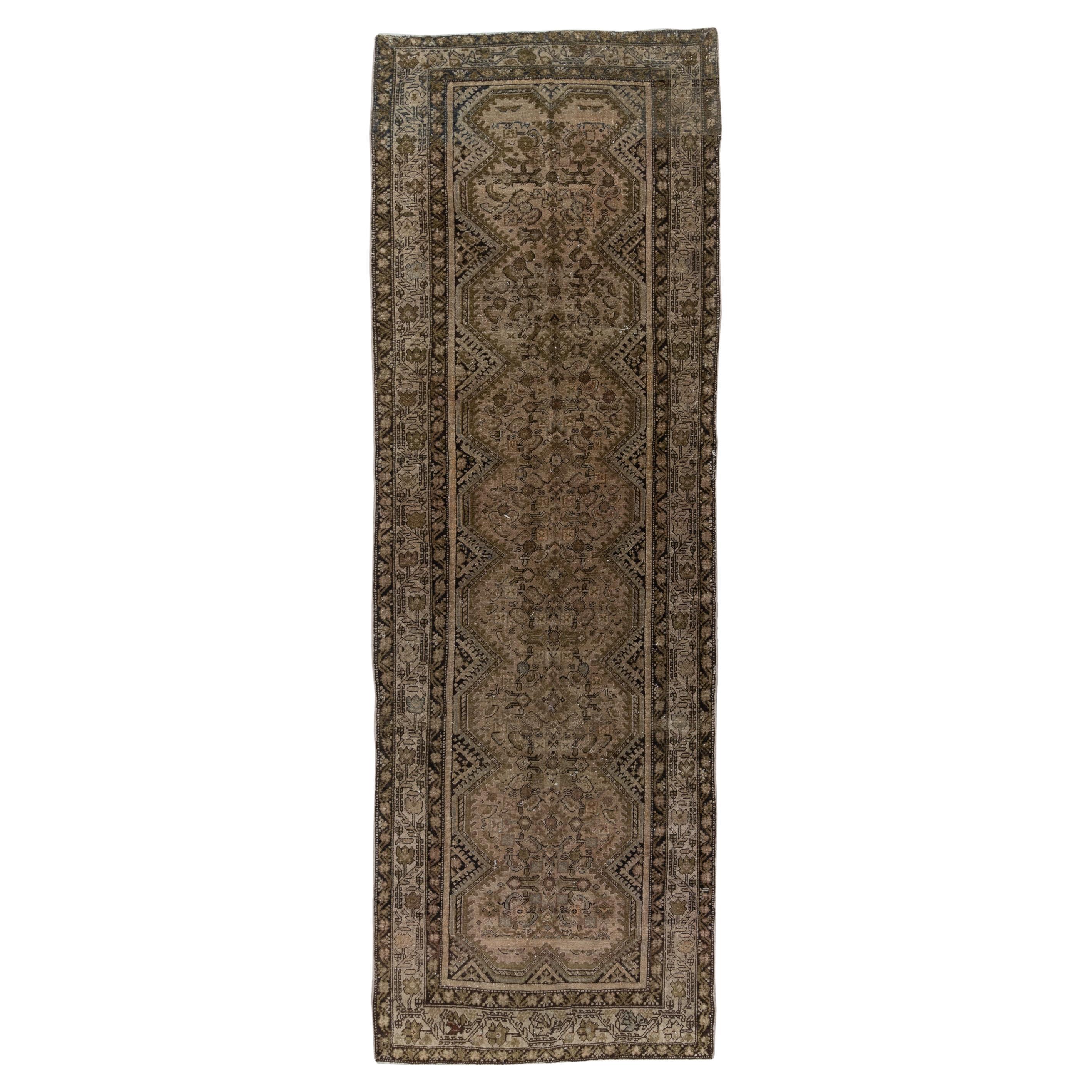 Antique Persian Runner Rug Malayer Design For Sale at 1stDibs
