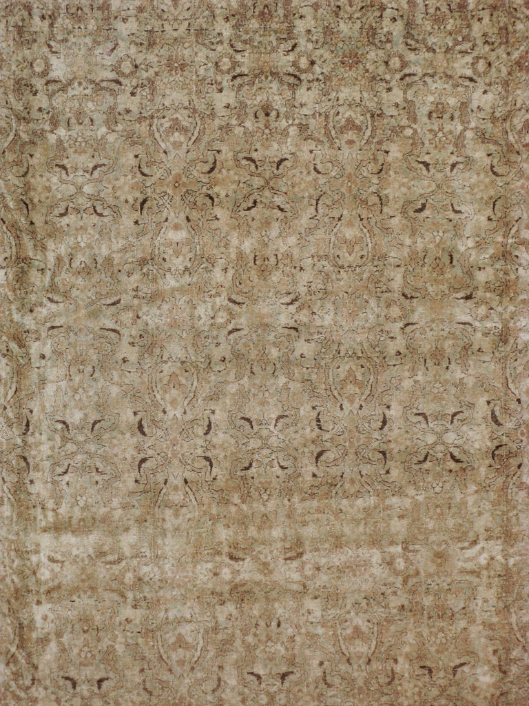 Antique Persian Mashad Carpet For Sale at 1stDibs