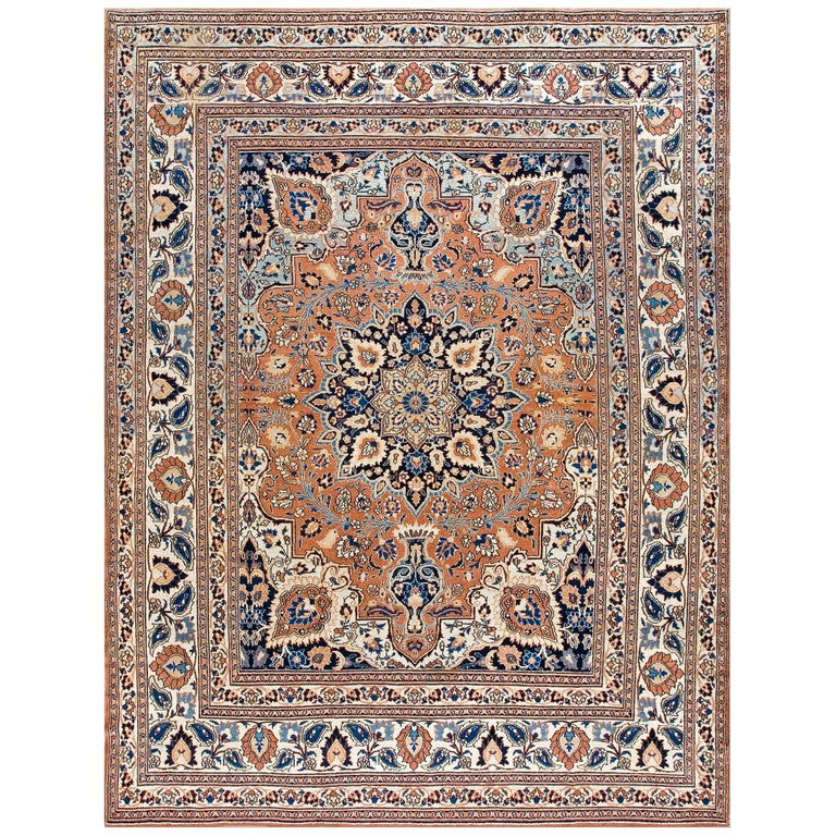 Antique Persian Moud Rug For Sale at 1stDibs