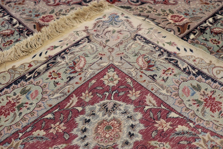 Antique Persian Pictorial Tabriz Palace Rug with Persepolis Scene and ...