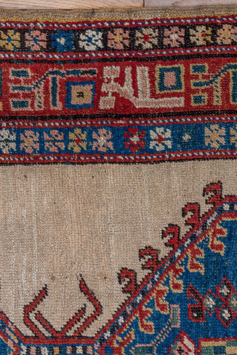 Antique Persian Sarab Area Rug, Blue Borders, circa 1934 For Sale at ...