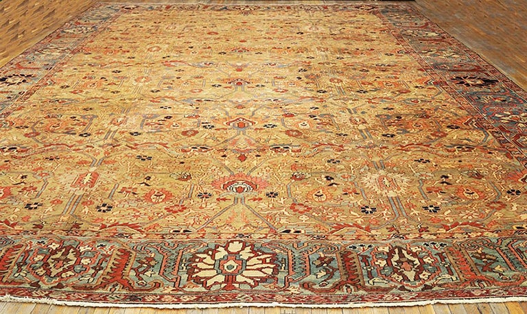 Antique Persian Serapi Rug For Sale at 1stDibs