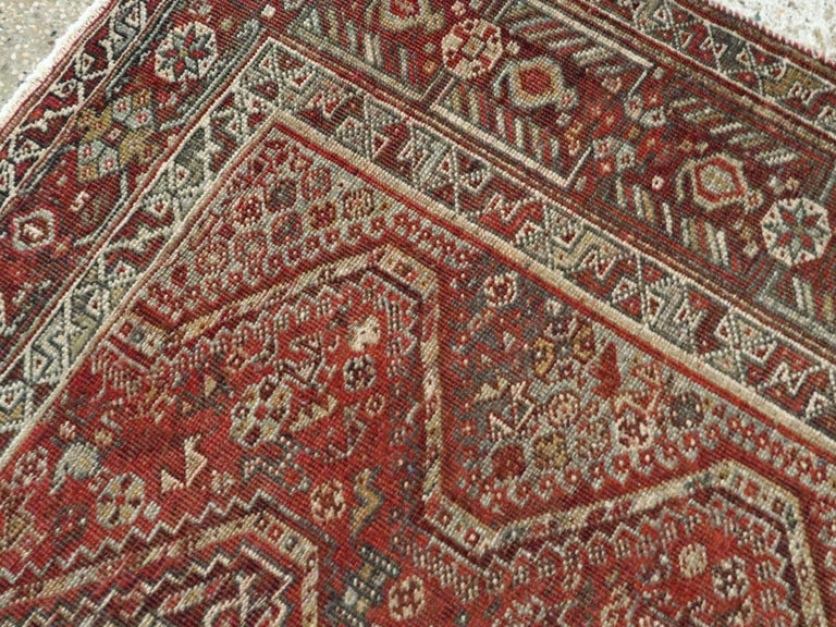 Antique Persian Shiraz Rug For Sale at 1stDibs