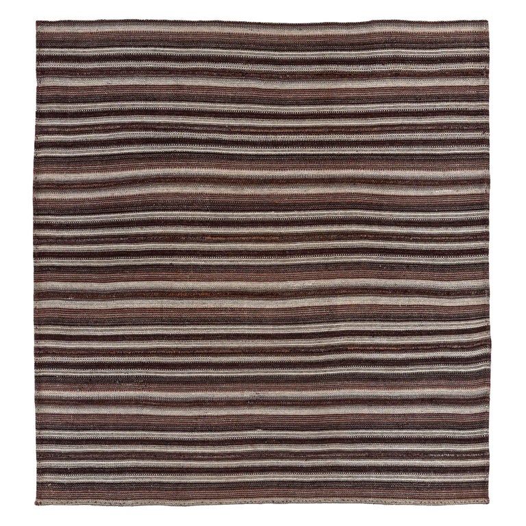 Antique Persian Square Rug Jajim Design For Sale at 1stDibs | jajim ka ...