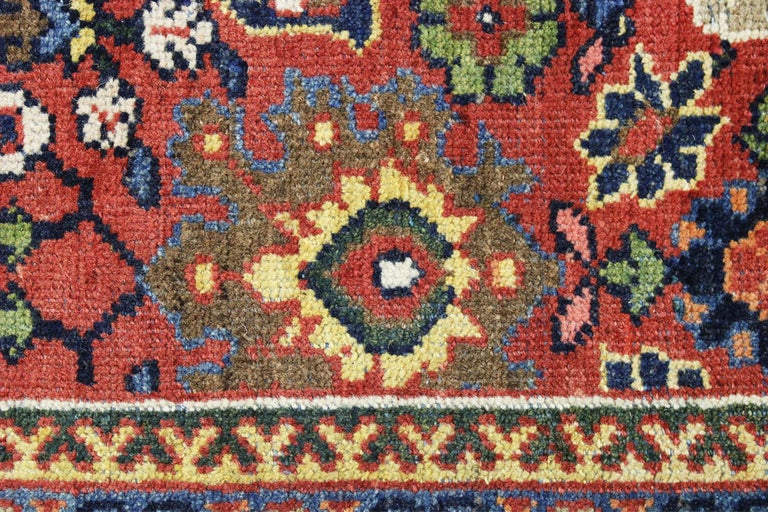Antique Persian Sultanabad Oriental Carpet, Room Size, with Floral ...
