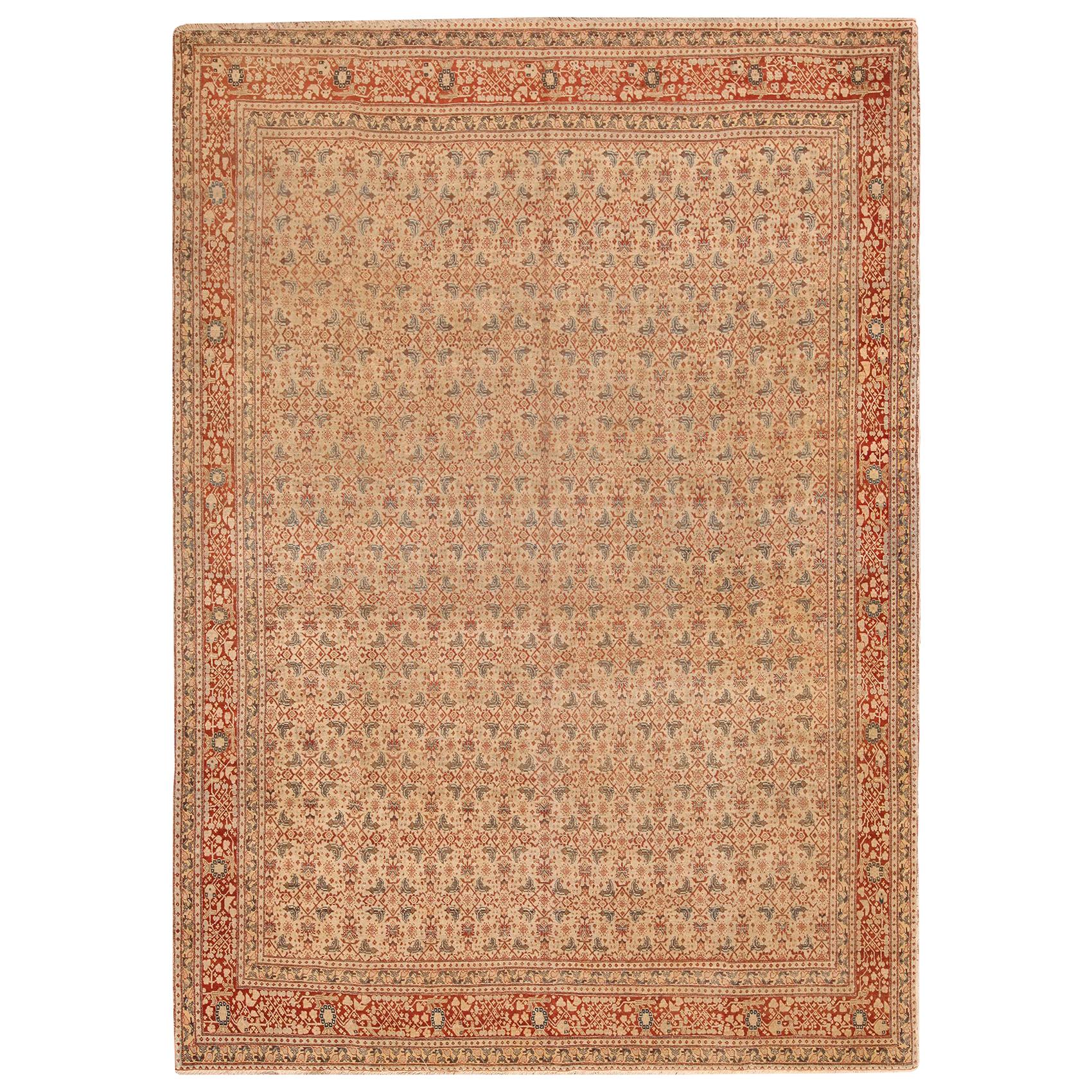 Antique Tabriz Persian Rug at 1stDibs