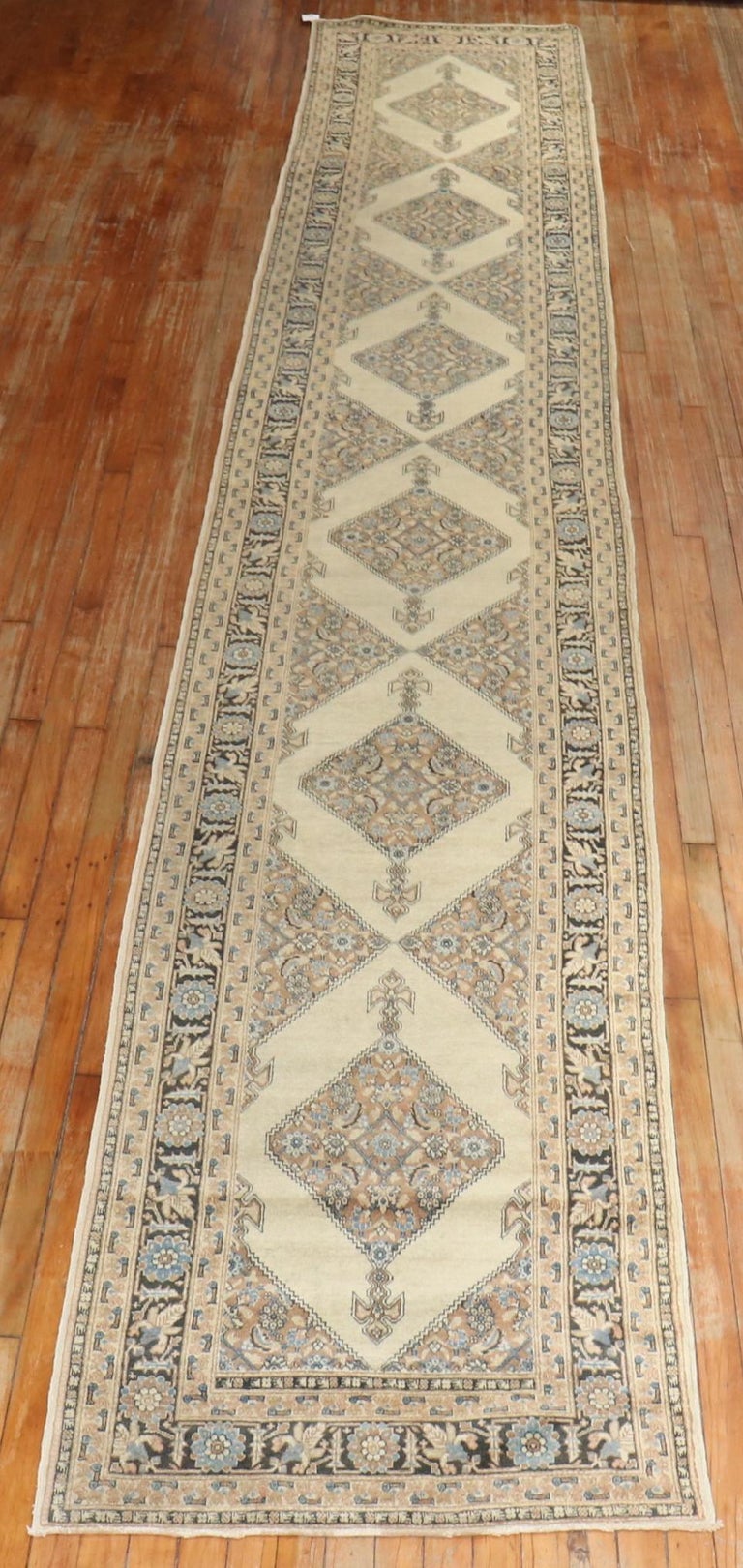 Antique Persian Tabriz Runner For Sale at 1stDibs