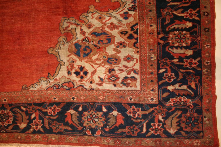 Antique Persian Ziegler Sultanabad Rug at 1stDibs
