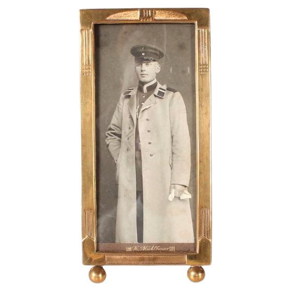 Art Frame Laminated in Mica with parchment center panel. at 1stDibs ...