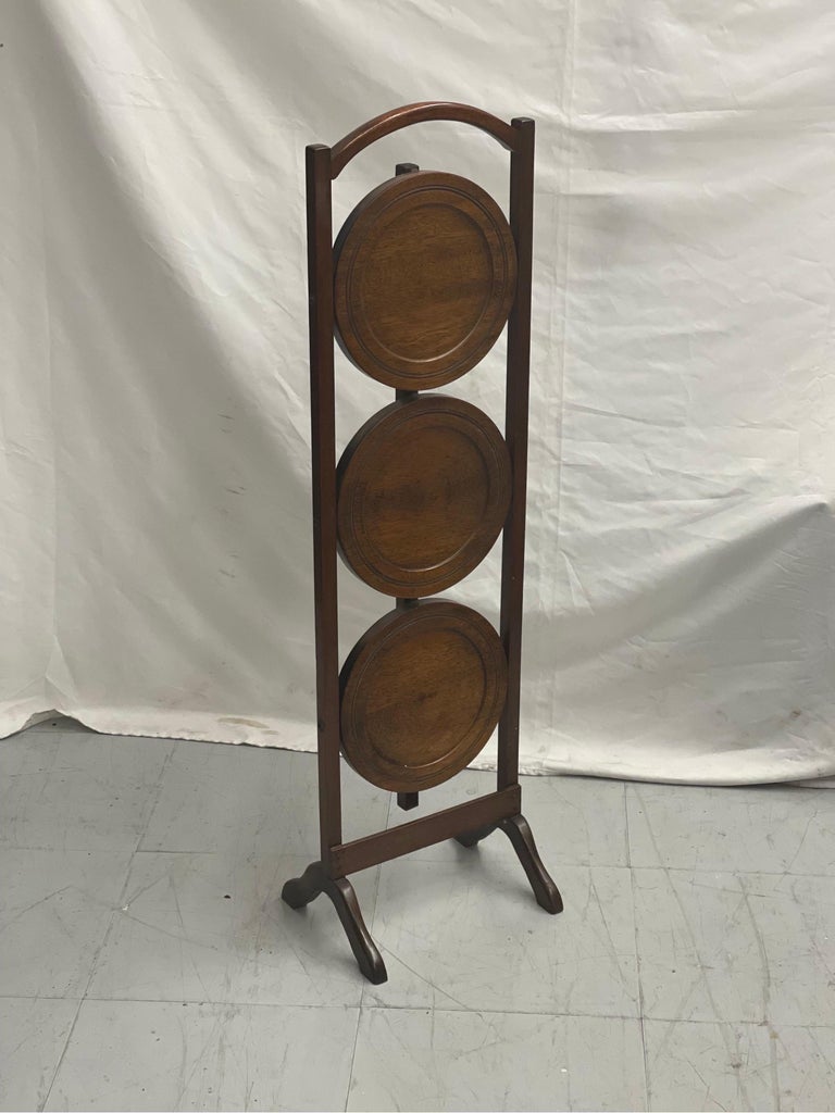 Antique Pie Shelf or Plant Stand at 1stDibs | antique pie stand