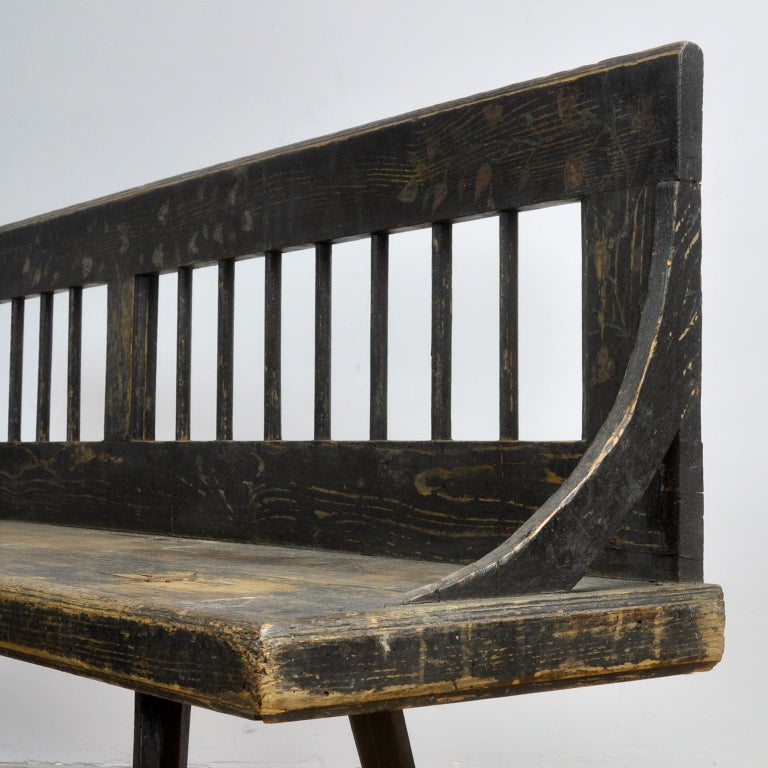 Antique Pine Bench, 1920s at 1stDibs