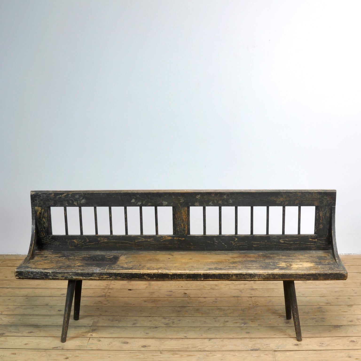 Antique Pine Bench, 1920s at 1stDibs