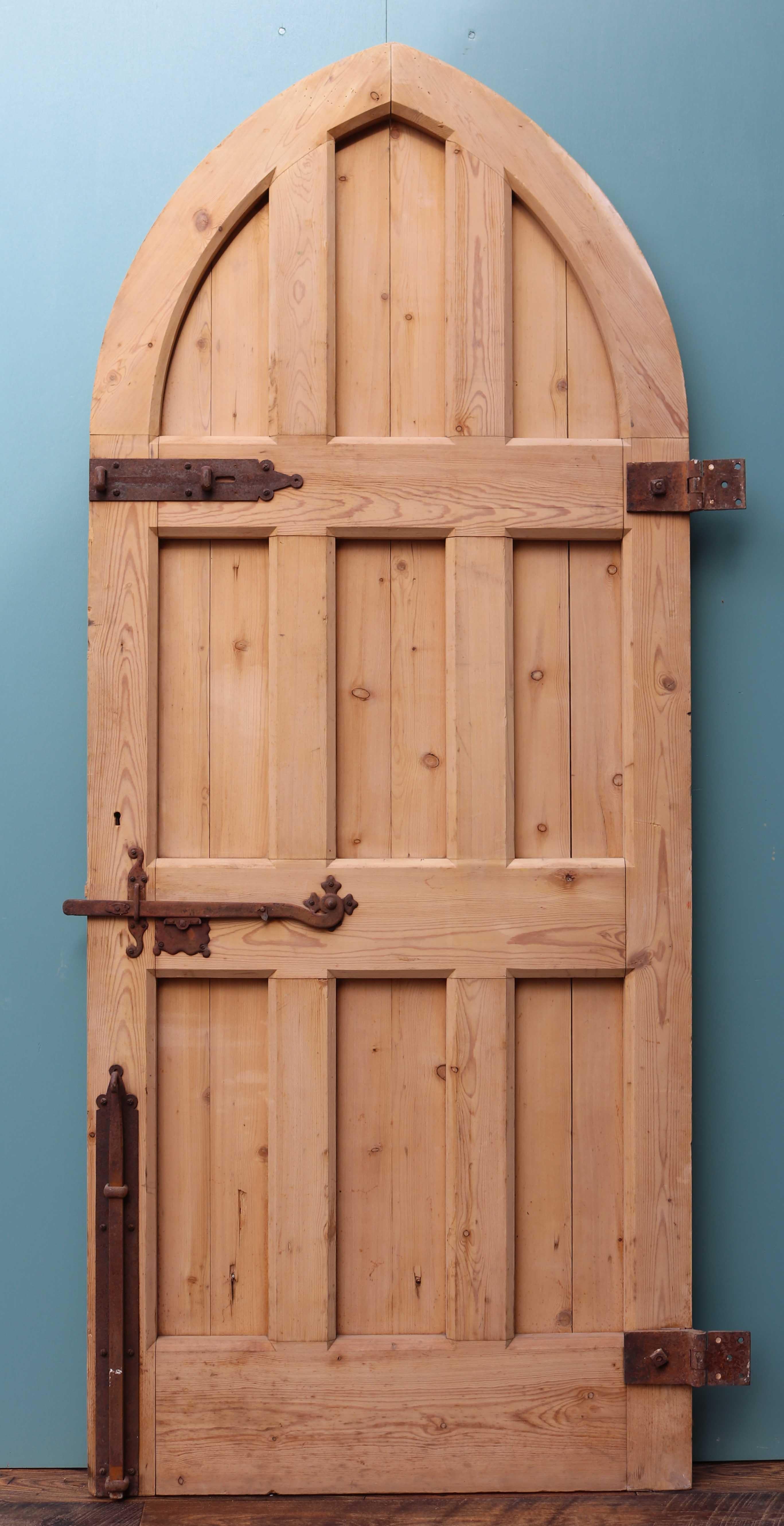Antique Pine Exterior Door For Sale at 1stDibs | solid pine exterior ...