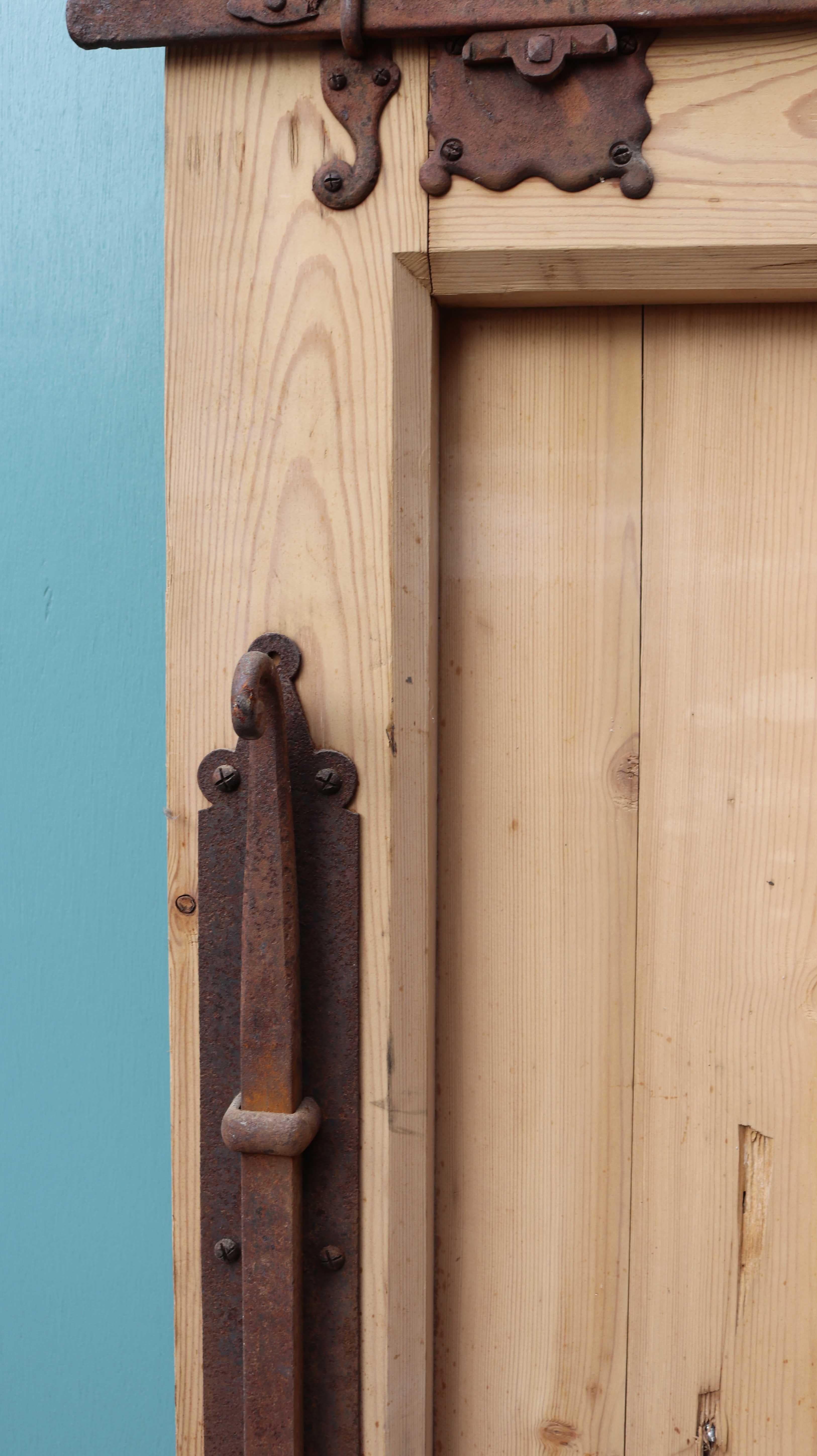 Antique Pine Exterior Door For Sale at 1stDibs | solid pine exterior ...