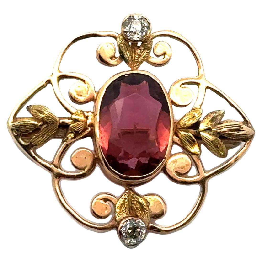 Art Nouveau Brooches - 605 For Sale at 1stDibs | art nouveau butterfly ...