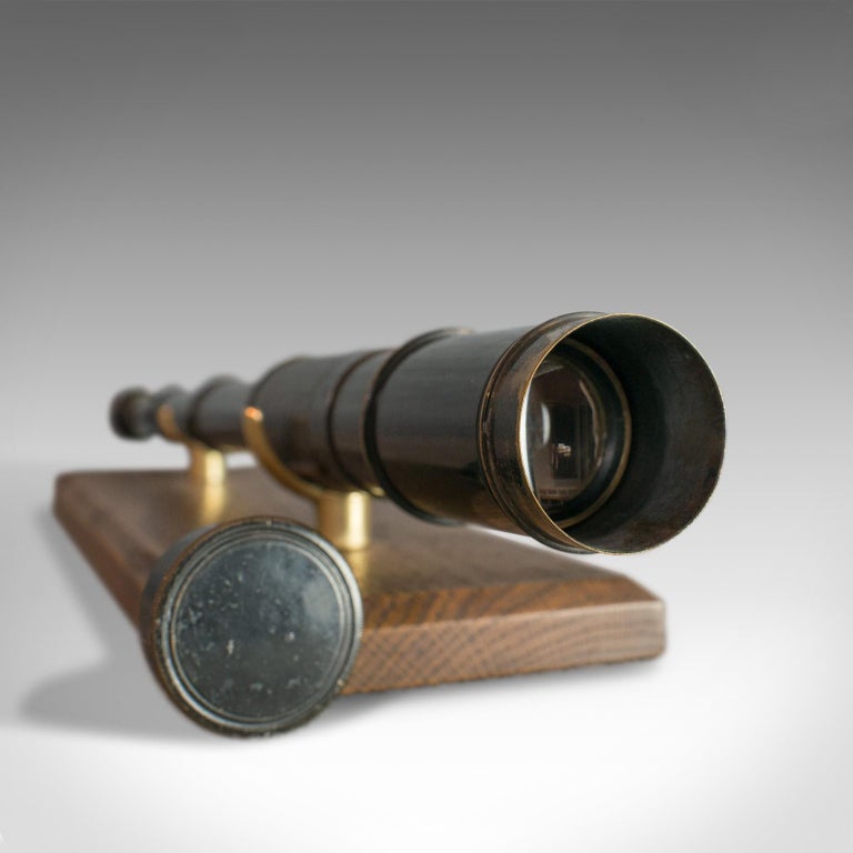 Antique Pocket Telescope, Three Draw, Refractor, English, Edwardian ...