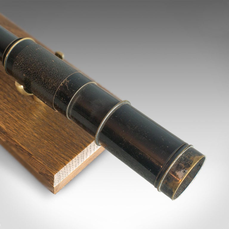 Antique Pocket Telescope, Three Draw, Refractor, English, Edwardian ...