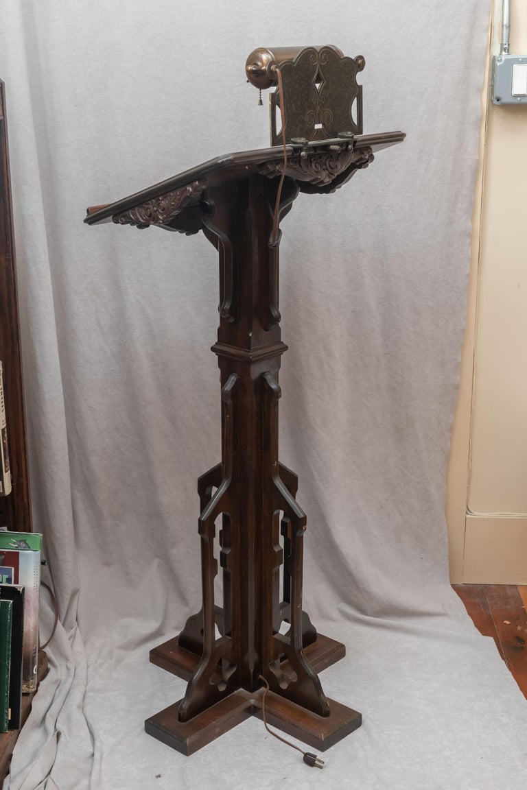 Antique Podium/ Dictionary Stand/ Lectern, circa 1930 at 1stDibs ...