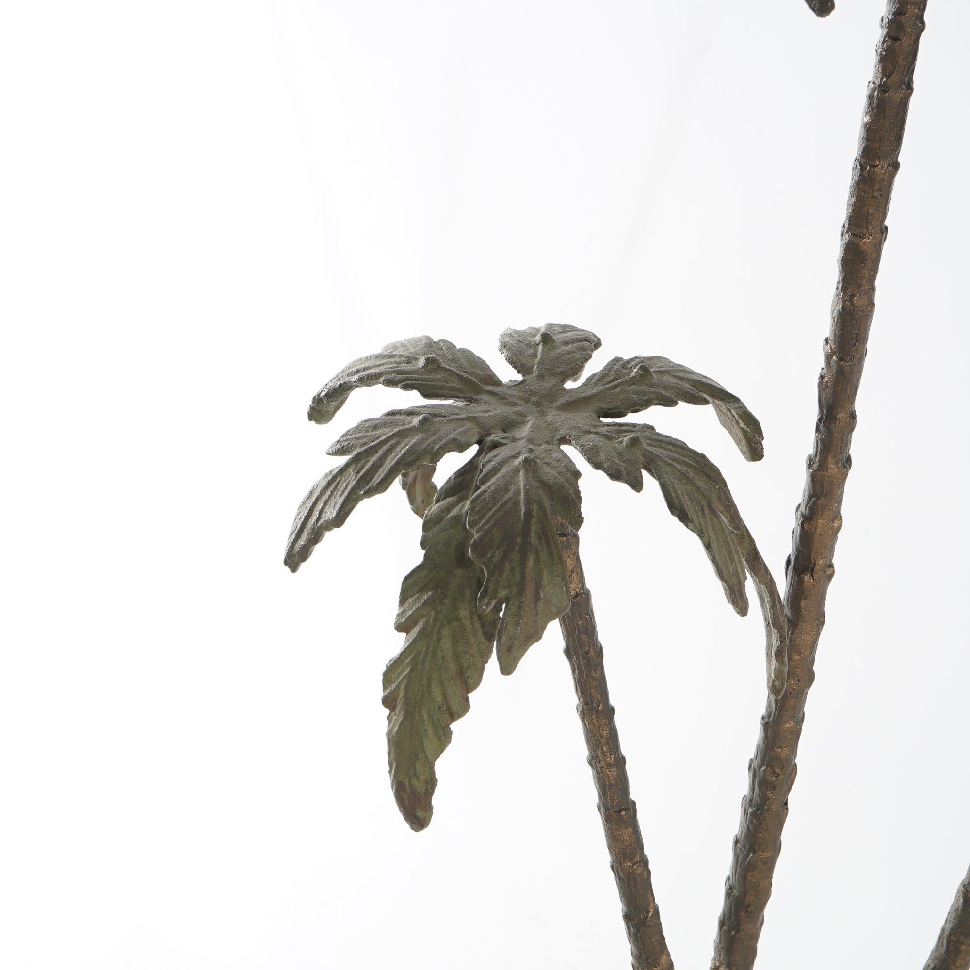 Antique Polychromed Bronzed Metal Bergmann or Bach School Cold Painted ...