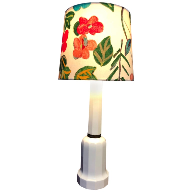 Antique Porcelain Heiberg Table Lamp by Bing and Grøndahl of Copenhagen ...