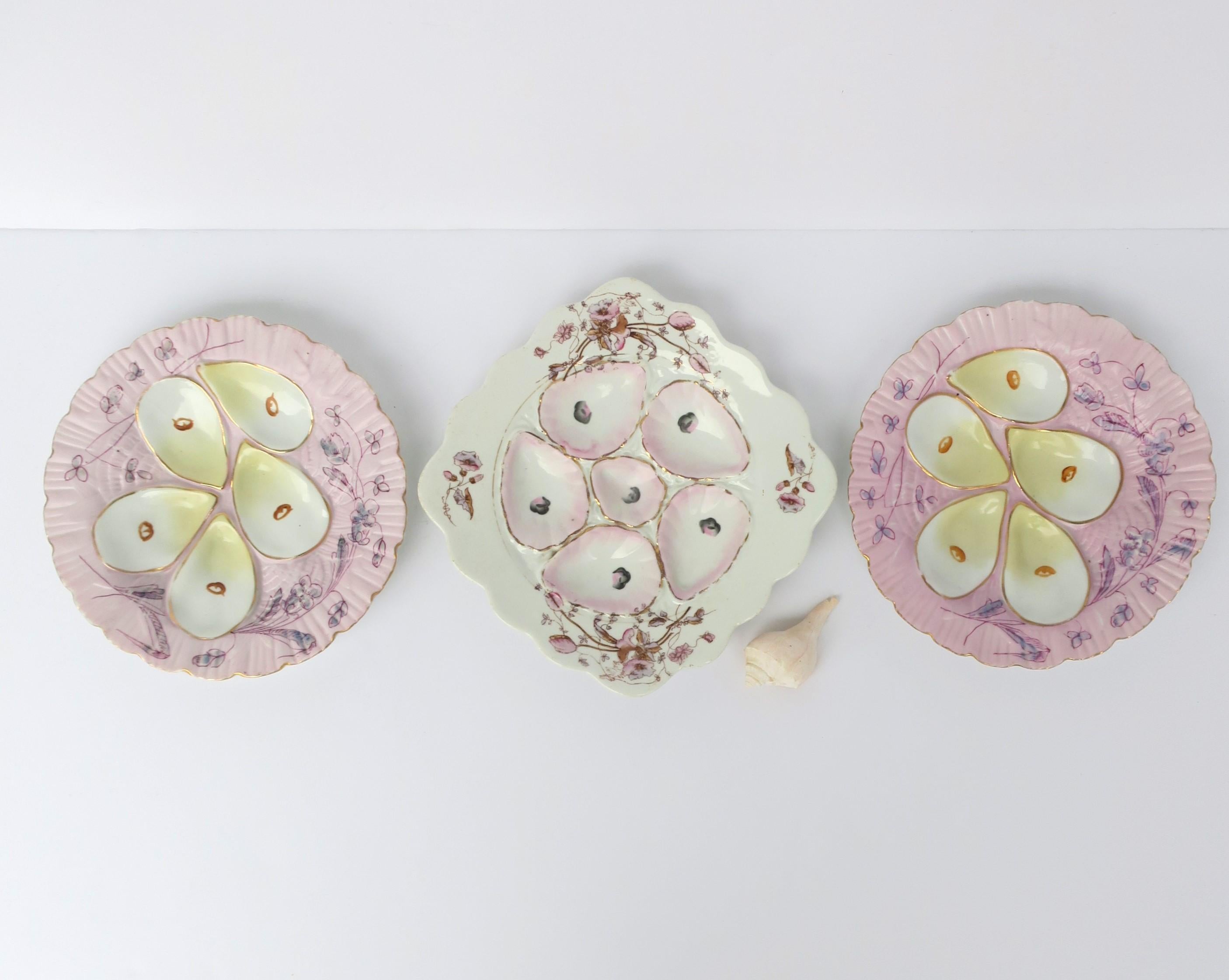 Porcelain Oyster Plate Austria For Sale at 1stDibs