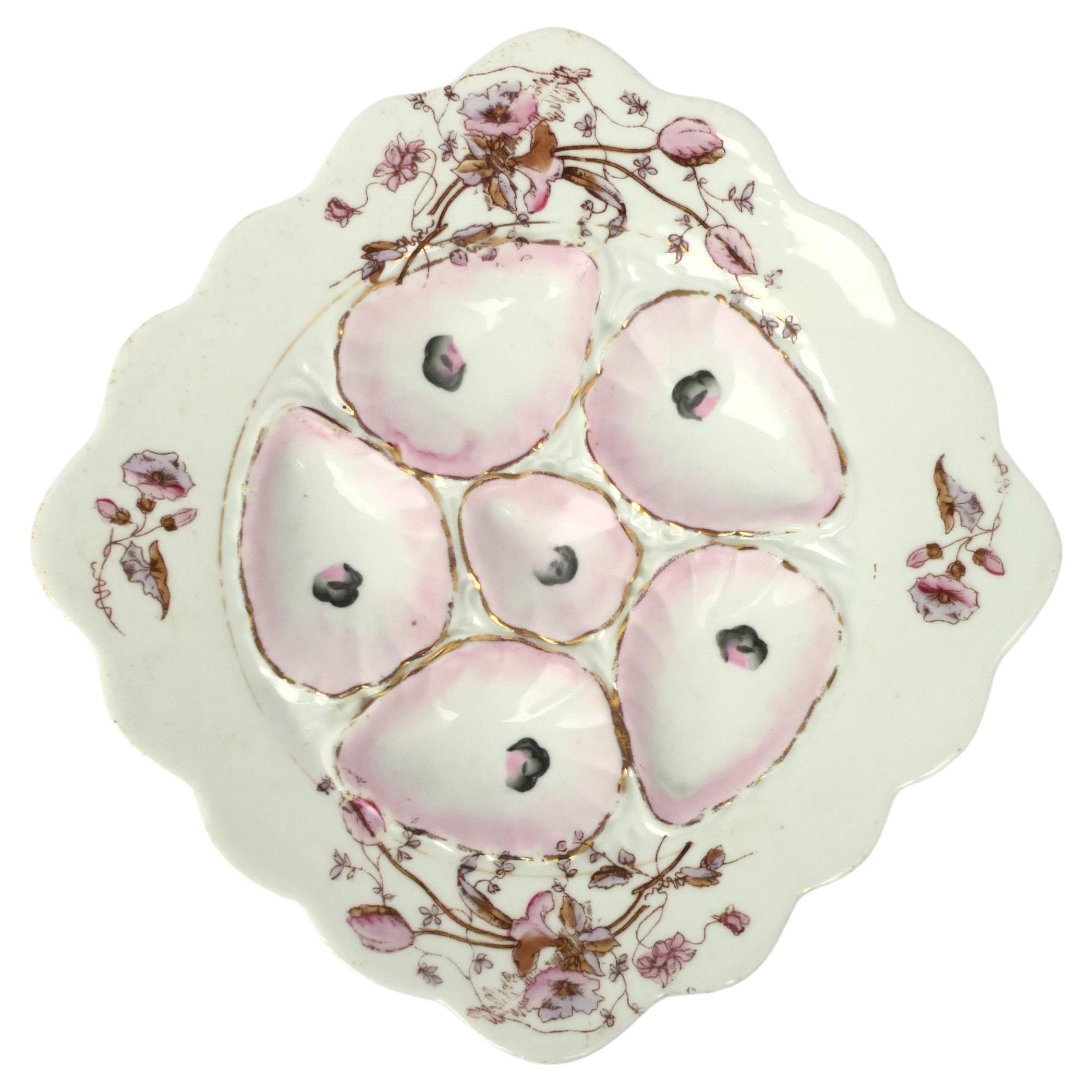 Porcelain Oyster Plate Austria For Sale at 1stDibs