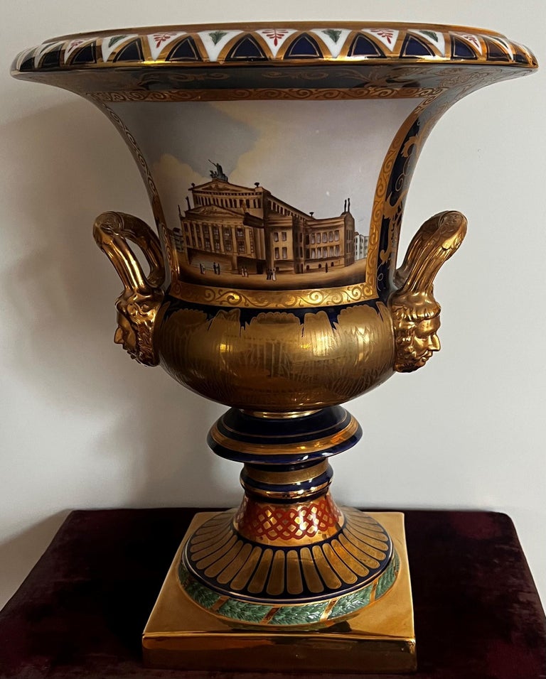 Antique Porcelain Urn For Sale at 1stDibs