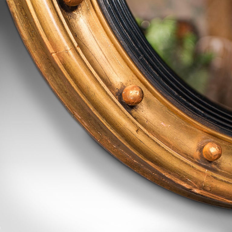 Antique Porthole Mirror, English, Convex, Decorative, Hall, Lounge ...