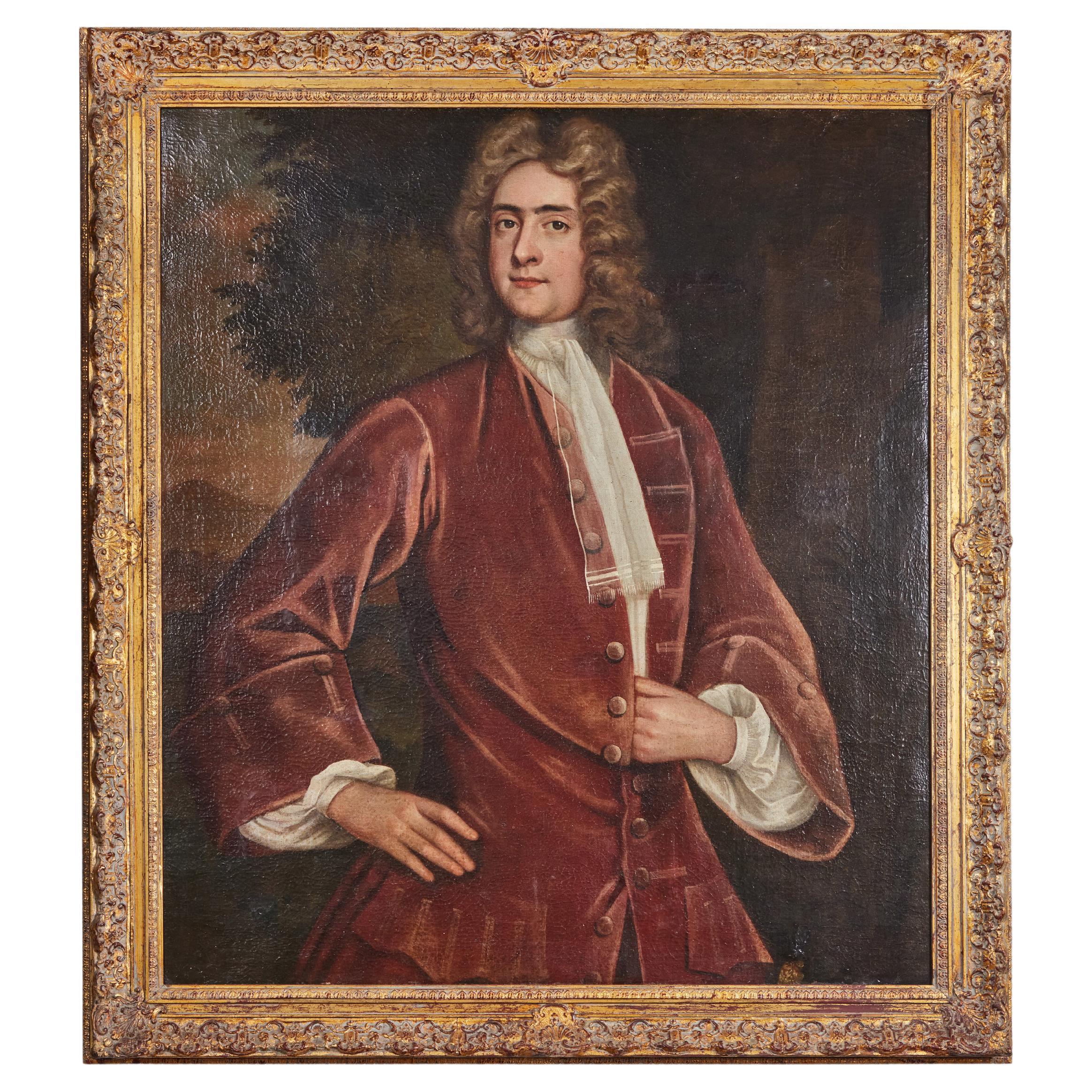 Large 18th Century Portrait of an Austrian Nobleman at 1stDibs